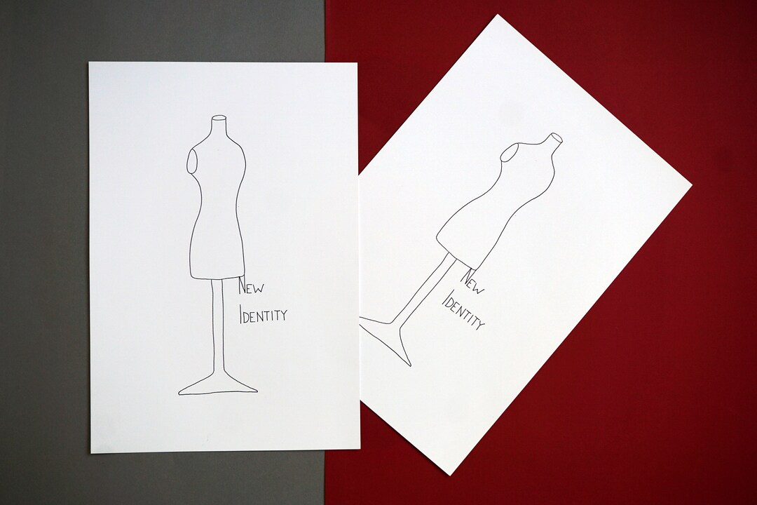 New Identity Print Sociocultural Art Exploring Identity - Etsy