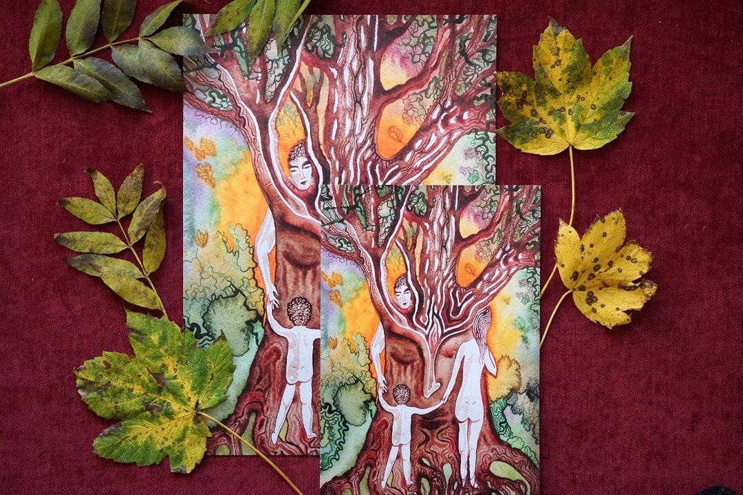 Tree Our Friend - Art Print - Animistic Art - Spiritual Art ...