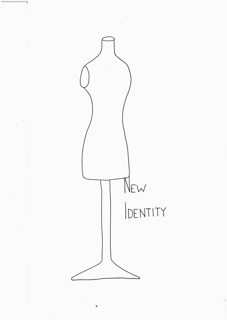 New Identity Print Sociocultural Art Exploring Identity - Etsy