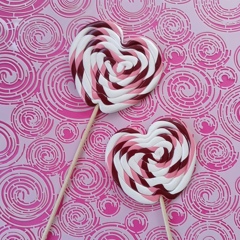 Heart Lollipop - Etsy