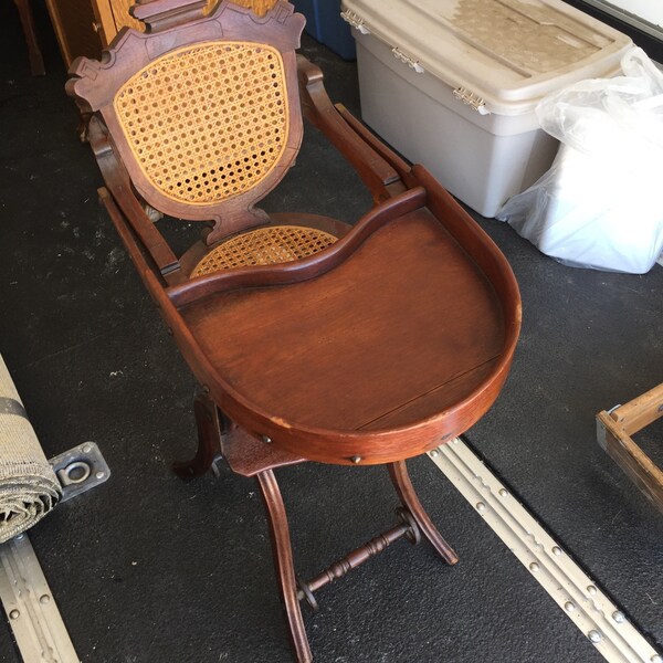Antique High Chair - Etsy