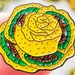 Taco Rose Soft Enamel Pin Vinyl Sticker Decal / Lapel Badge - Etsy