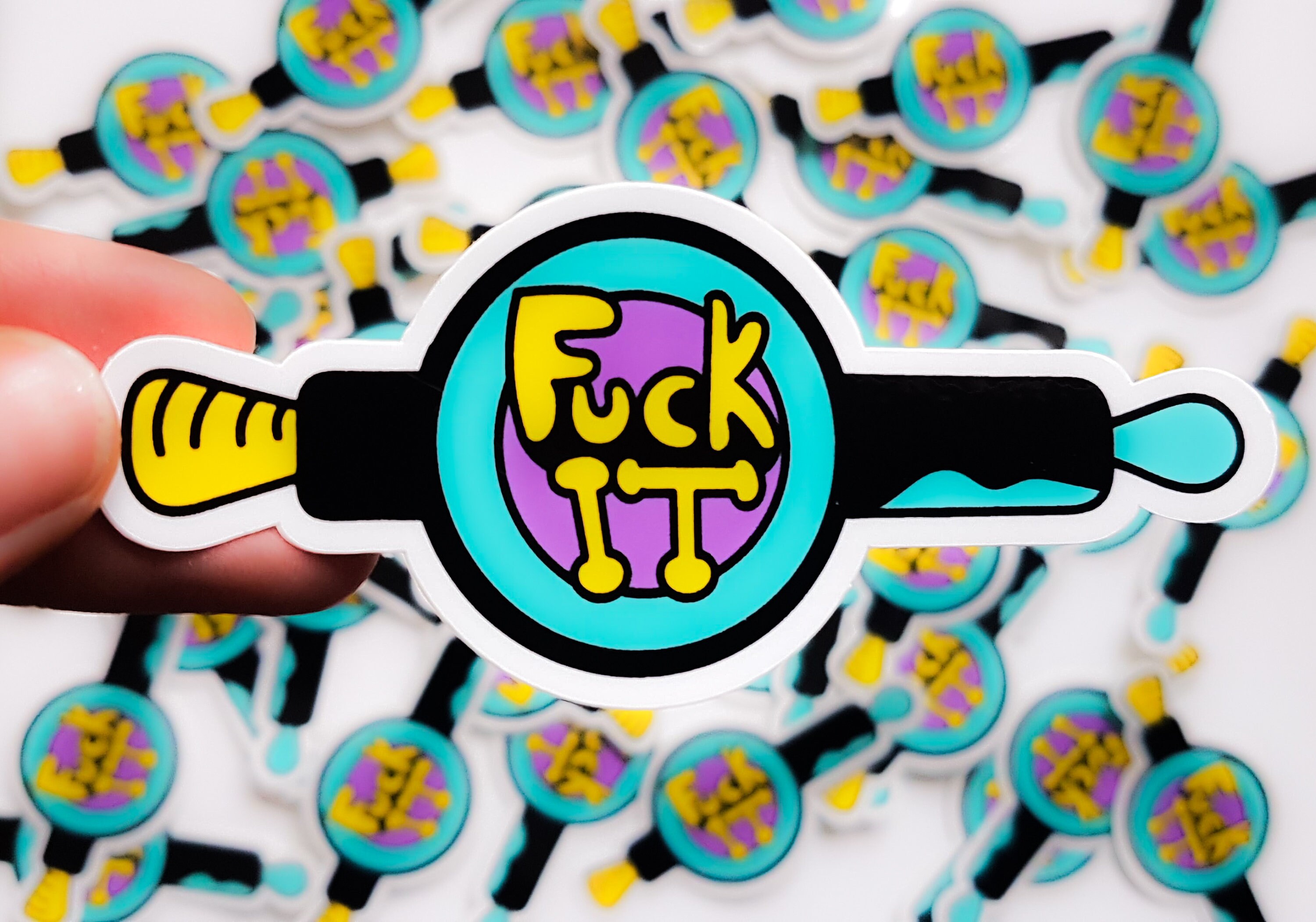 Bop It Fuck It Hasbro Weather Proof Vinyl Sticker Decal Etsy