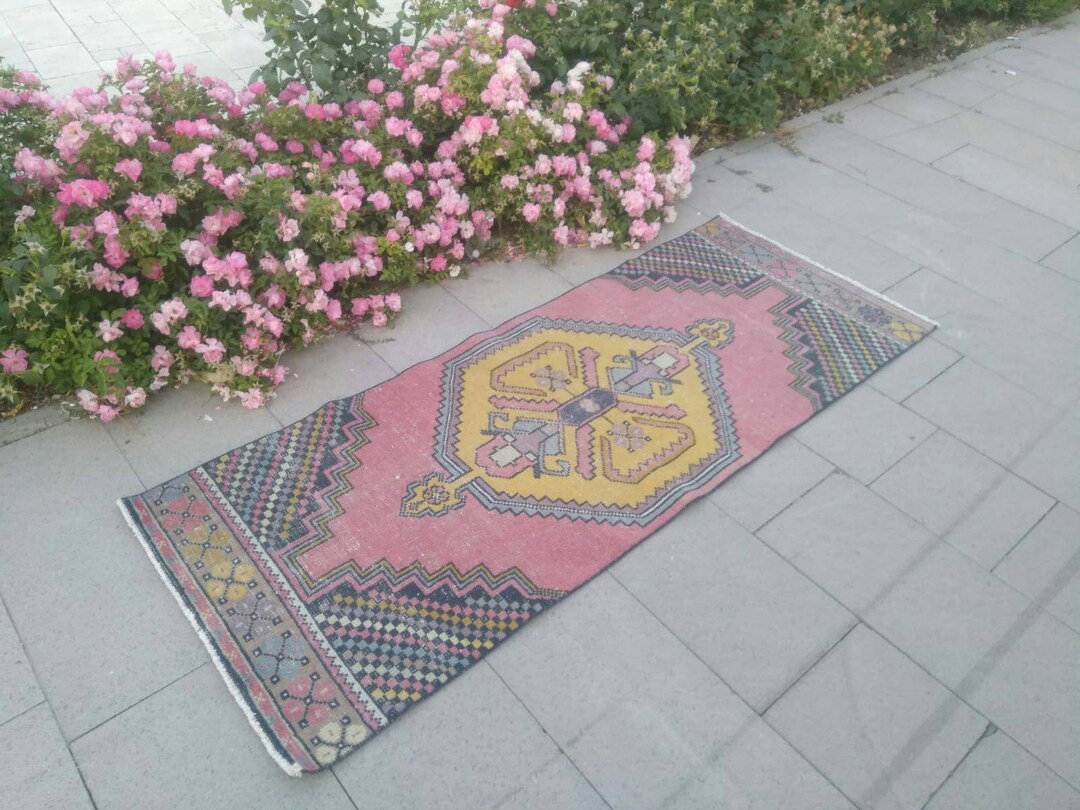 Vintage Runner Rug Hallway Rug Kitchen Rug Runner Vintage - Etsy