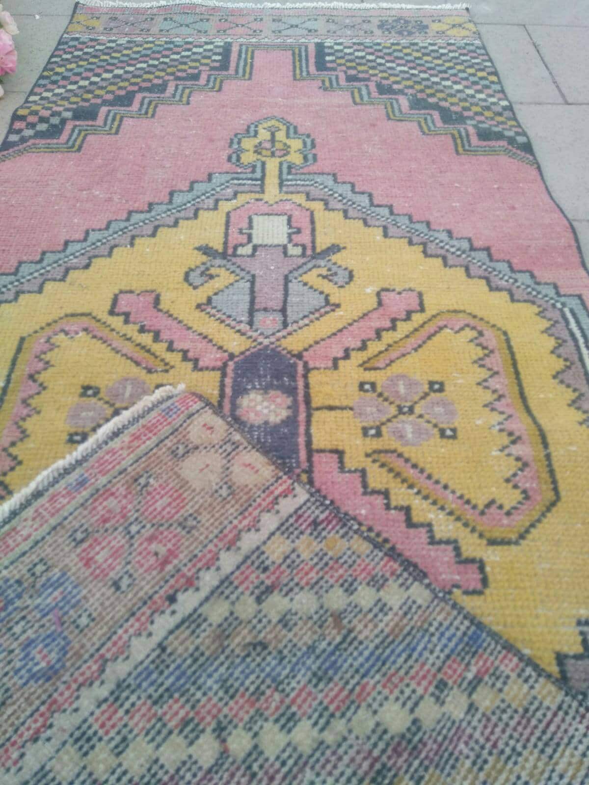 Vintage runner rug hallway rug kitchen rug runner vintage | Etsy