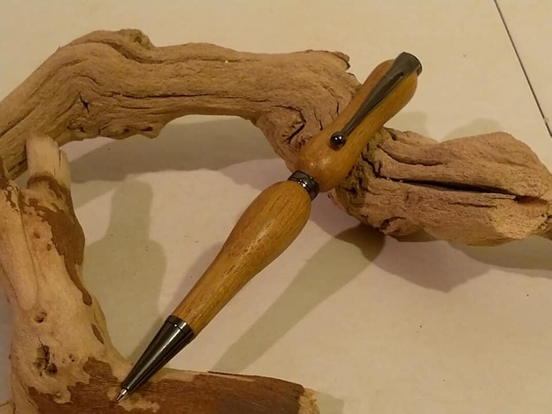 Handcrafted Woodturned Iroko Hardwood Pens - Etsy