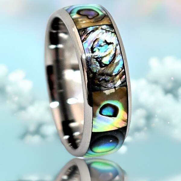 Abalone Ring - Etsy