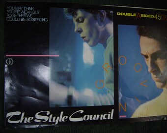 The Style Council Poster - Etsy