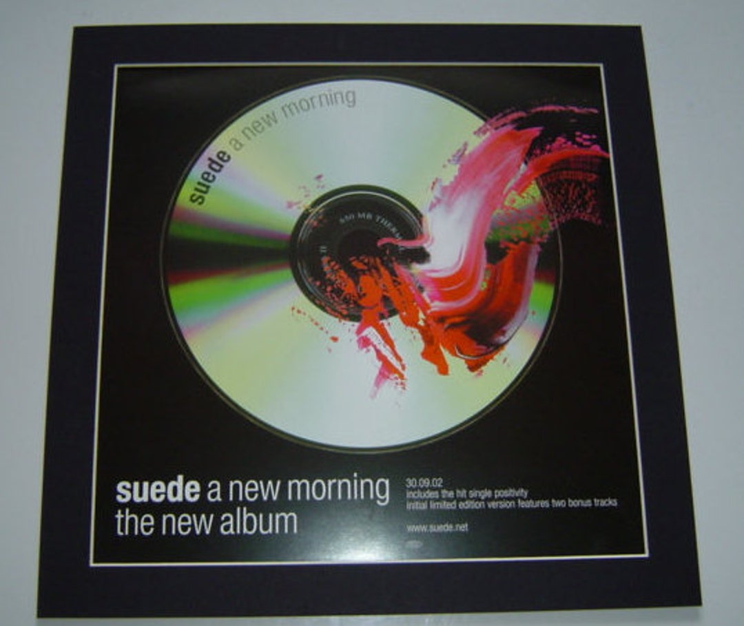 Suede A New Morning Original Poster in A Custom Made Mount - Etsy