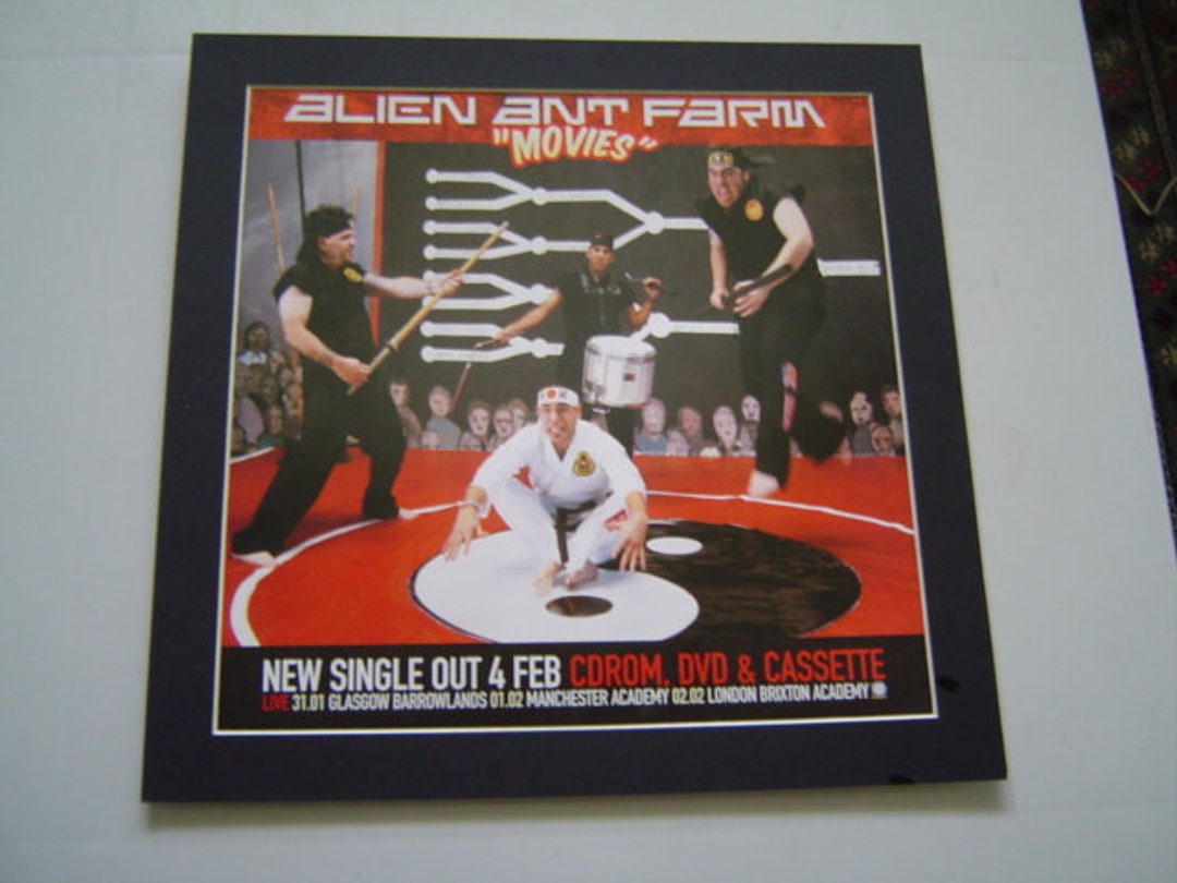 Alien Ant Farm Movies Original Poster in A Custom Made Mount - Etsy