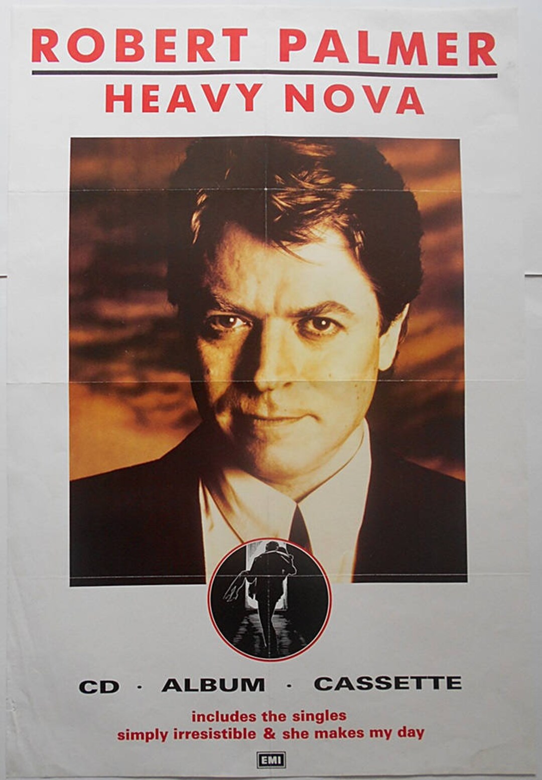 Robert Palmer Heavy Nova Album Very Rare Original 1988 UK Record ...