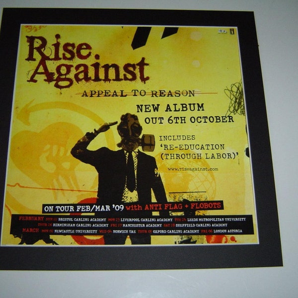 Rise Against - Etsy