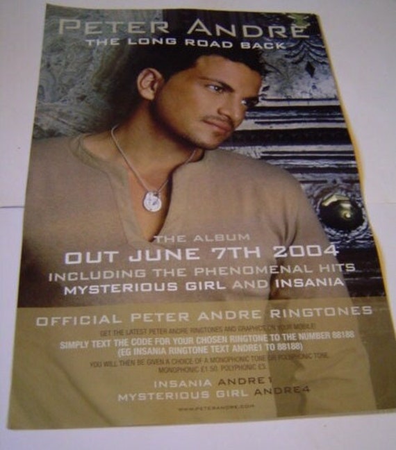 Peter Andre Mysterious Girl Album Cover