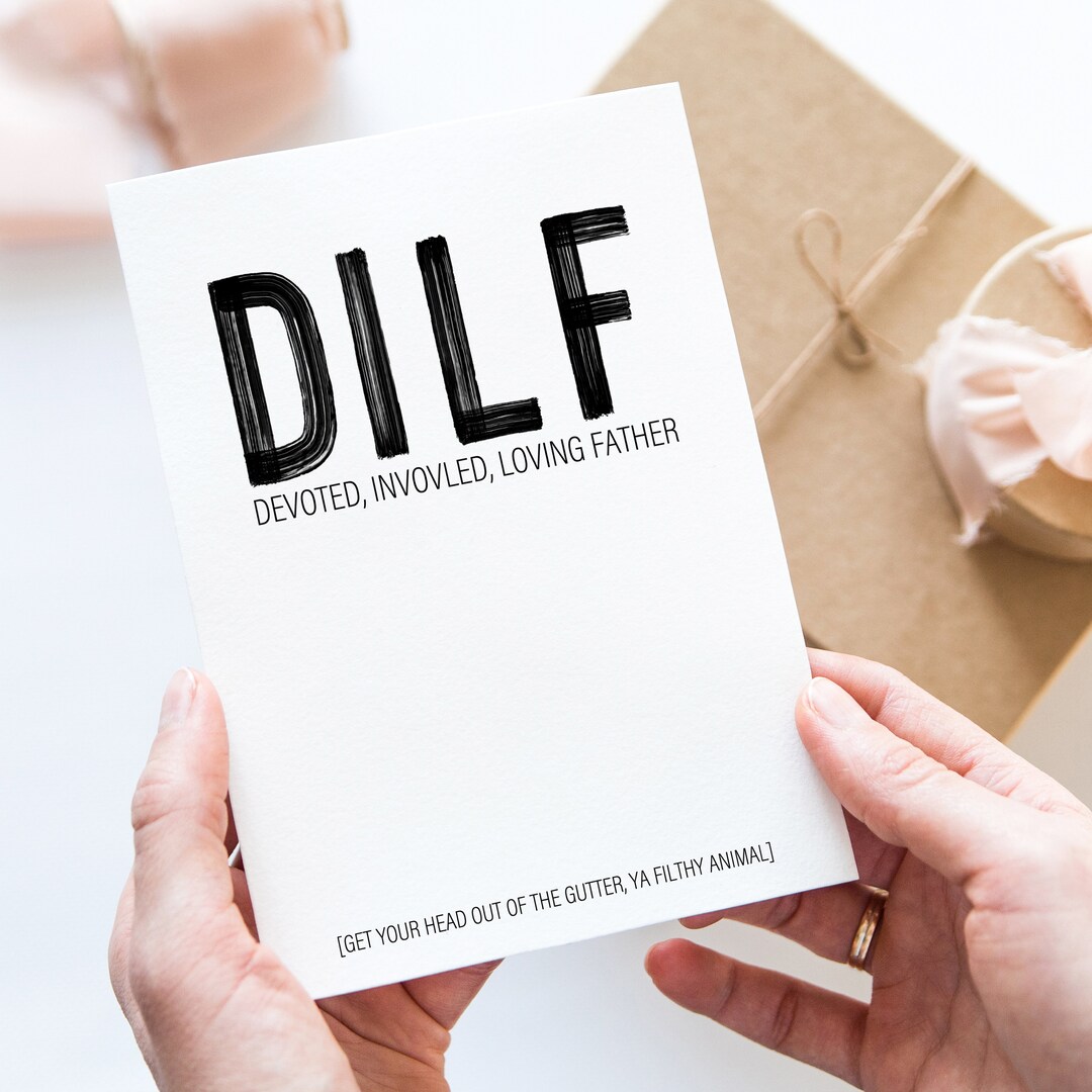 DILF Card - Etsy