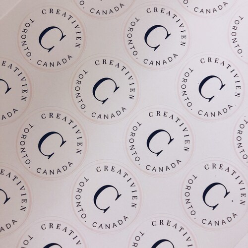 Round Stickers Business Stickers Custom Logo Customize - Etsy Round Stickers Business Stickers Custom Logo Customize - Etsy