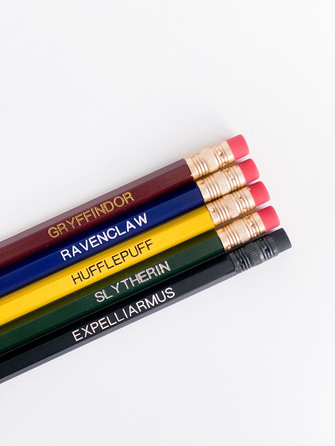 Wizard Houses Pencil Pack - Etsy