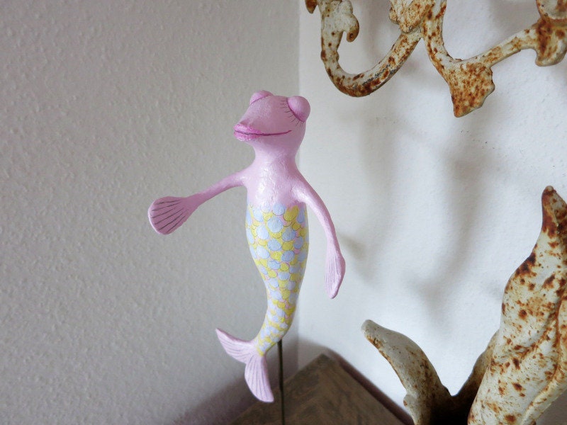 The Sea Young Frog Mermaid Sea Frog frog figure mythical | Etsy