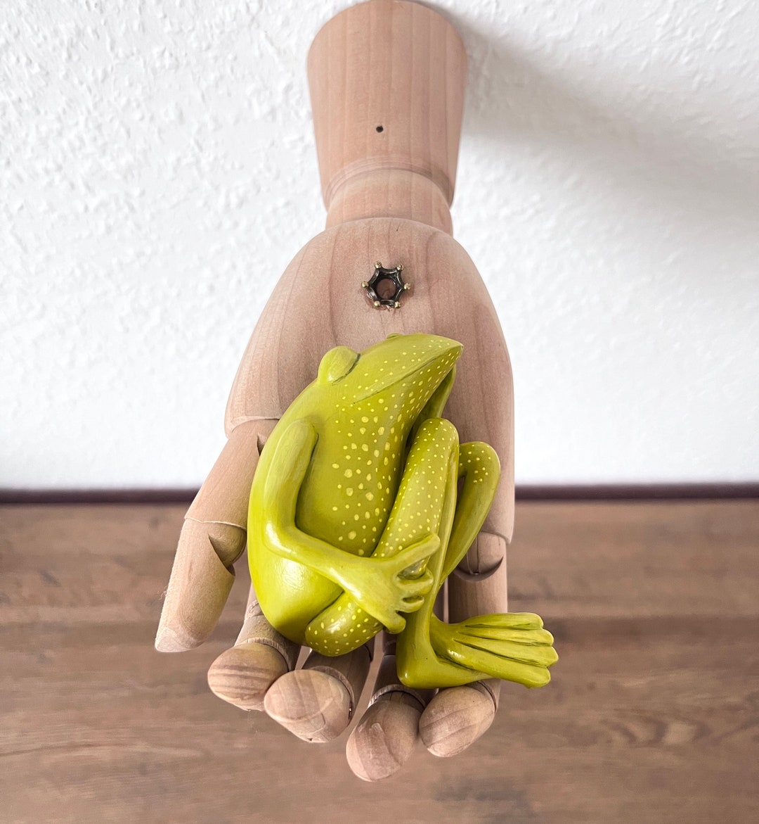 Better the Frog in the Hand Than the Toad, Frog Sculpture, Frog Plastic ...