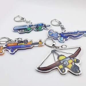 Splatoon Weapon Pixel Art Charm - Etsy