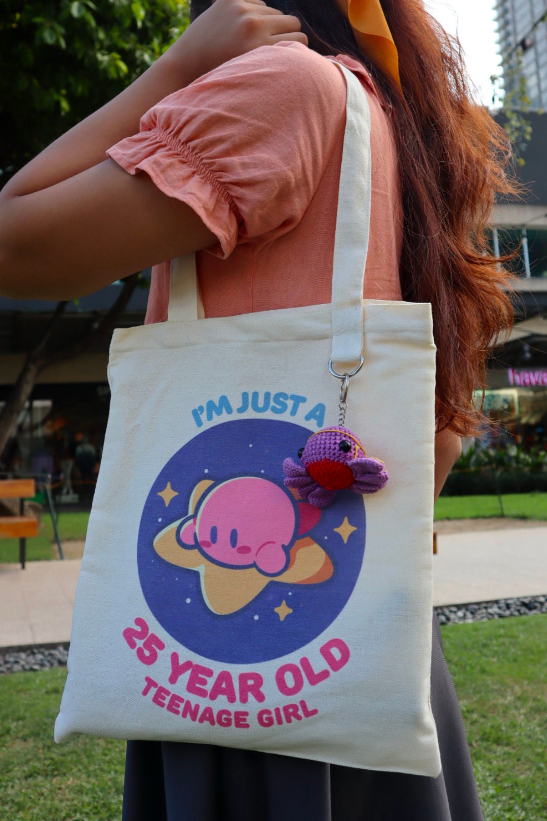 Kirby Teenage Girl Tote Bag - Etsy