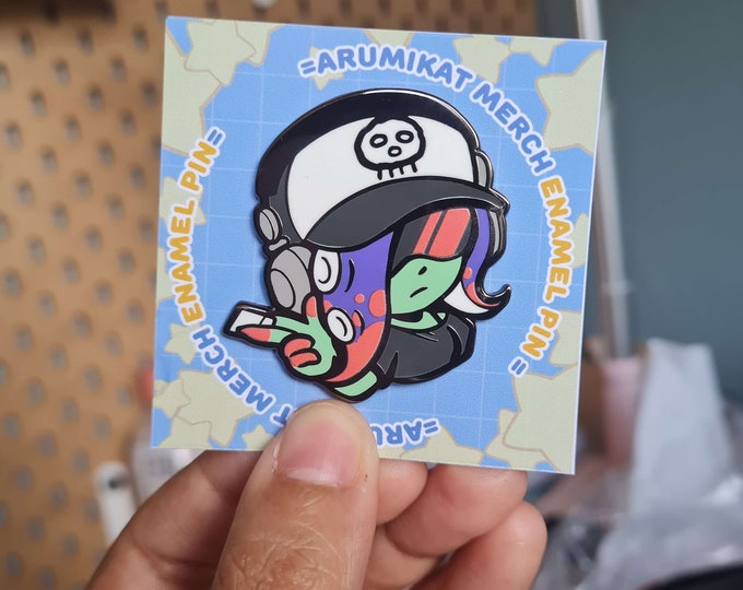 Splatoon Dedfish Acht Enamel Pin - Etsy