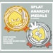 Splatoon Medal Awards Enamel Pin - Etsy