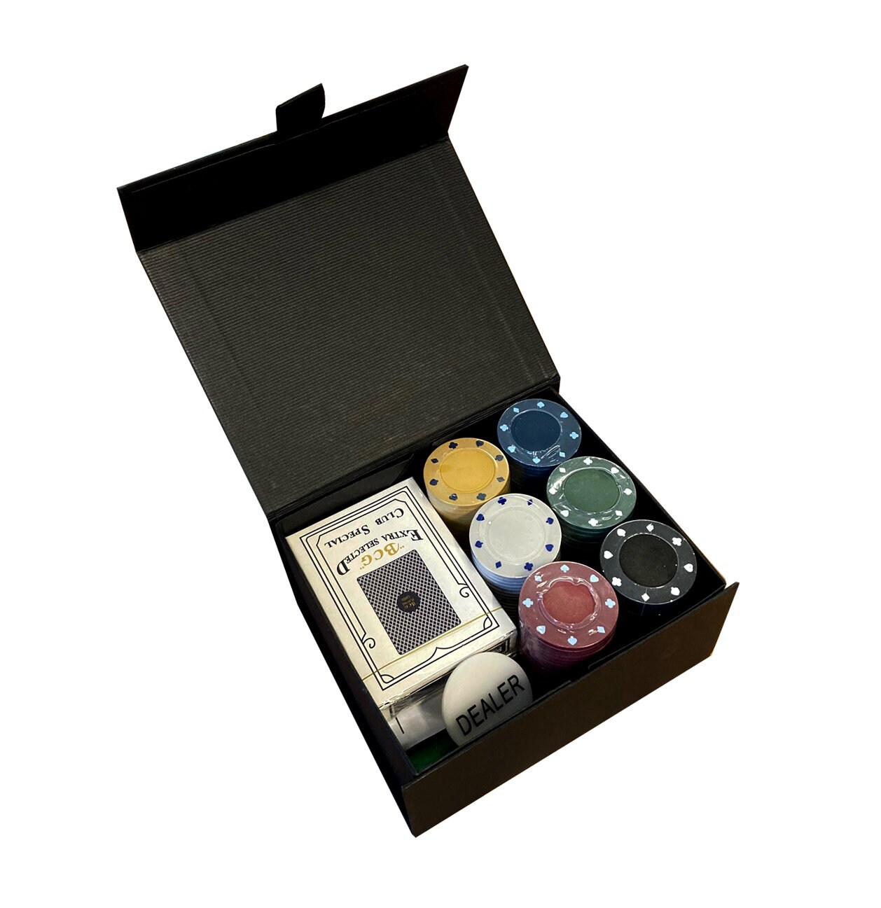 Personalised 120 Pcs Poker Set Gift Gold Print Black Birthday - Etsy