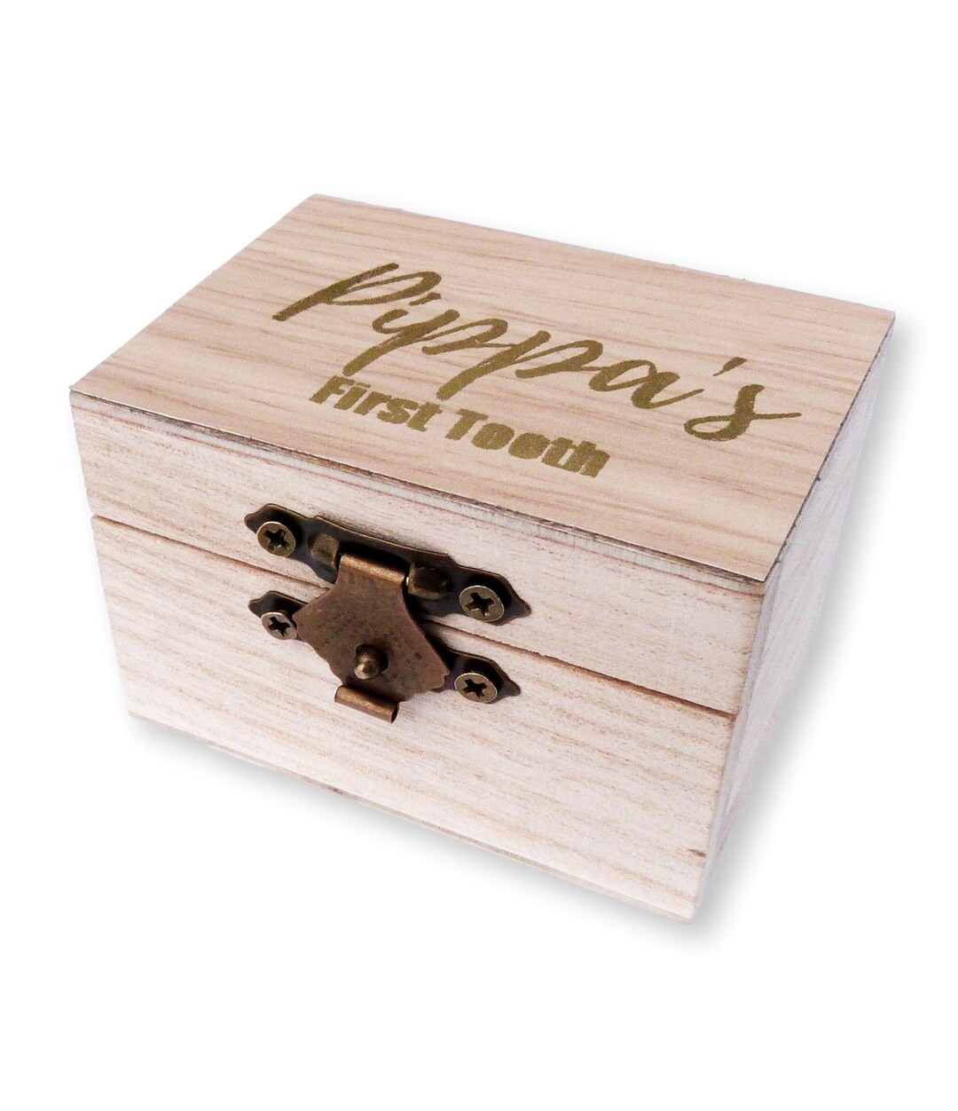 Personalised New Baby Christening Gift First Tooth Box First Curl - Etsy