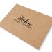 Personalised Kraft Brown Money Envelope, Invitation, Gift Card - Etsy