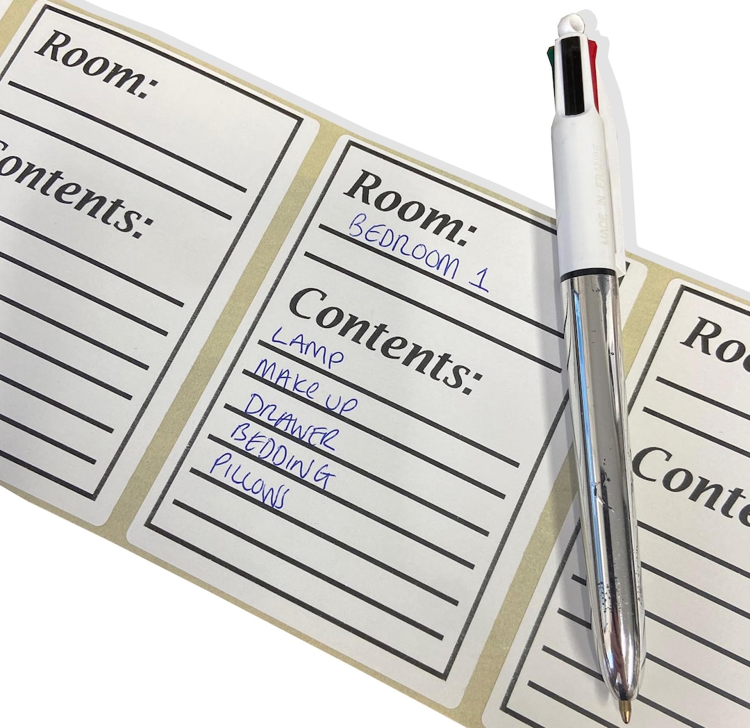 Contents Labels Moving House Box Stickers Moving Home Home Removals ...