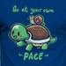 Go at Your Own Pace Cute Turtle and Snail T-shirt // Inspirational ...