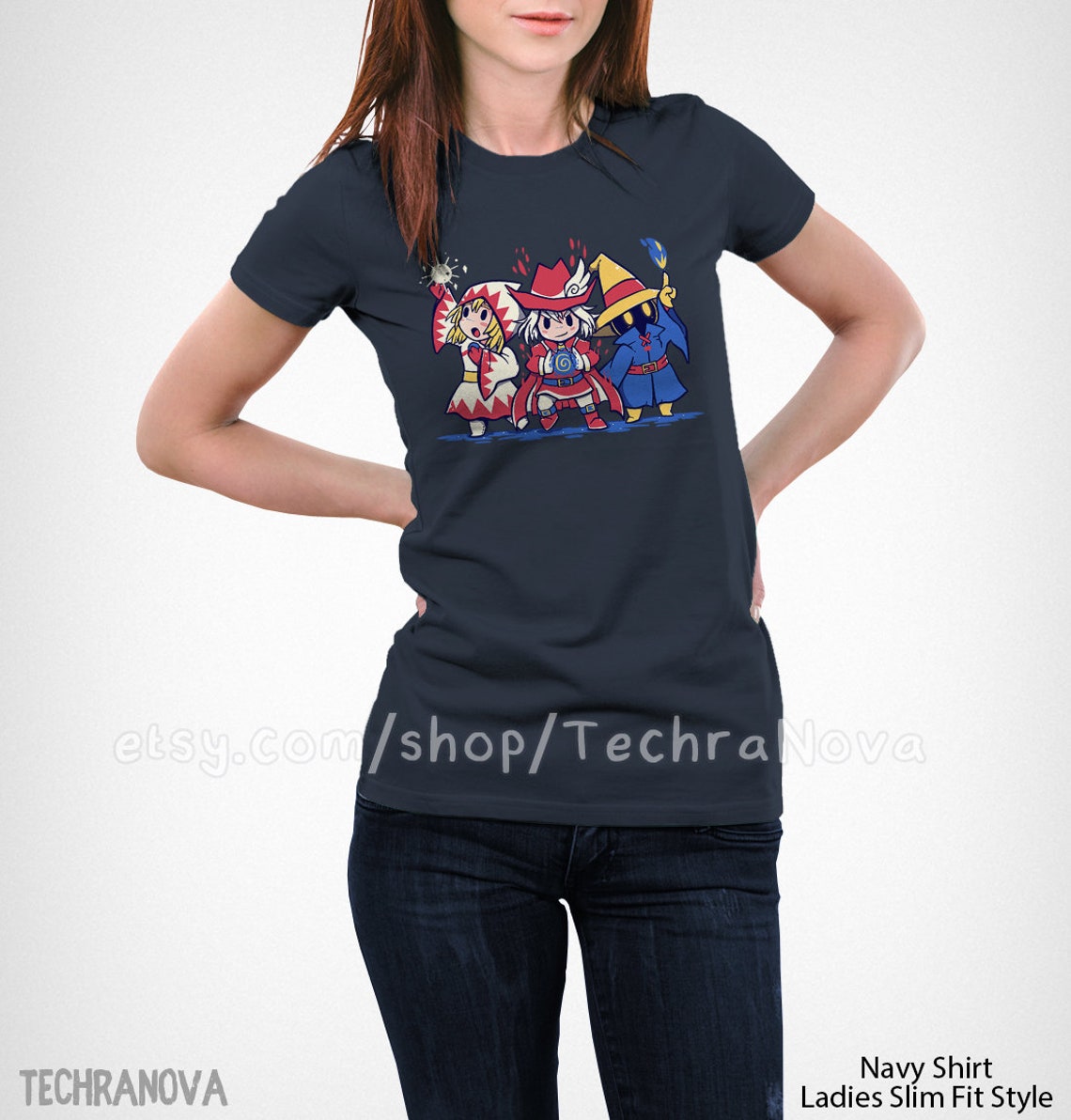 The Three Mages Final Fantasy Inspired T-shirt // White Mage - Etsy
