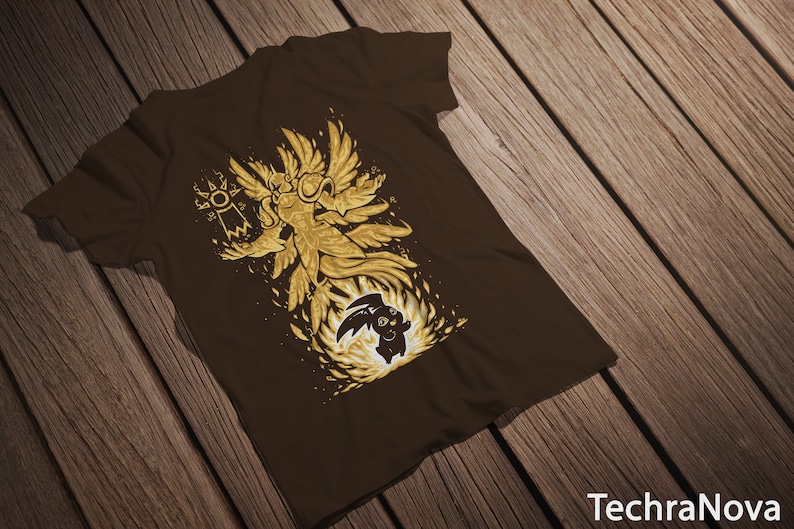 Digital Hope Within the Crests Patamon//seraphimon T-shirt | Etsy