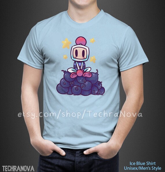 The Bomberboii is back Bomberman T-Shirt // Cute character | Etsy