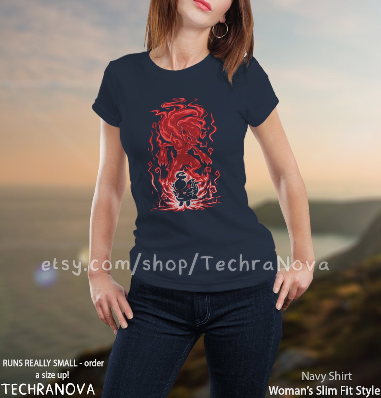 The Ghost Fox Within the Phantom Evolves Hisuian Zoroark - Etsy