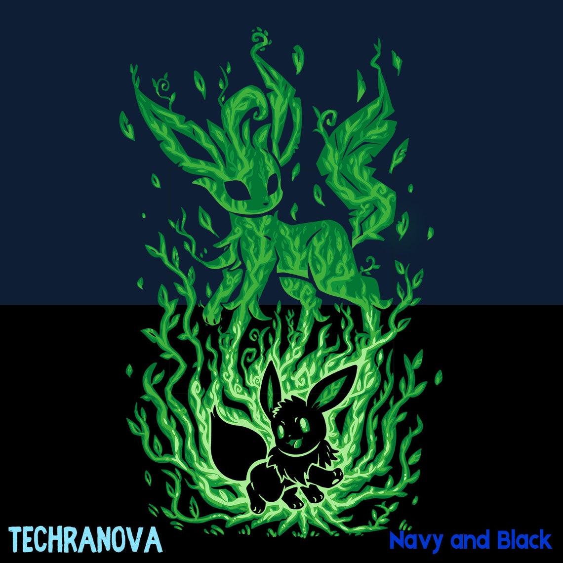 The Leaf Evolution Within the Eon Mon Evolves Eeveeleafeon | Etsy