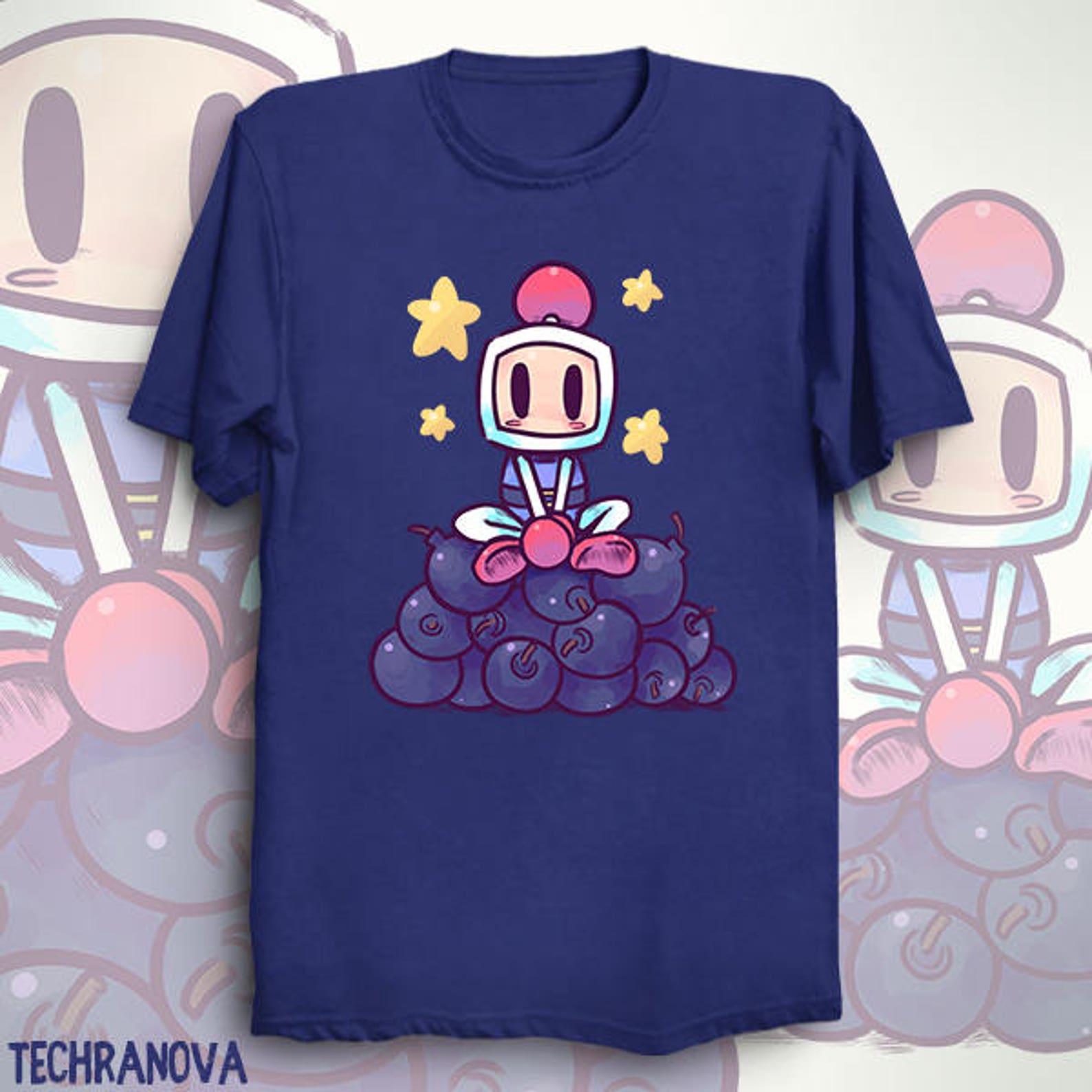 The Bomberboii is Back - Bomberman T-shirt // Cute Character // Video ...