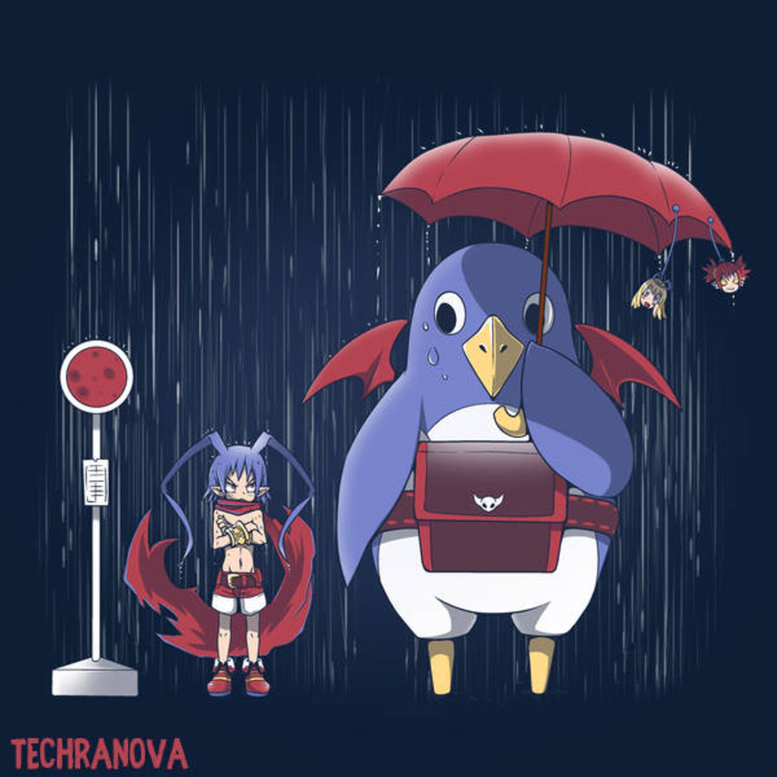 My Neighbor Prinny Disgaea T-shirt // Neighbour Tot-oro - Etsy