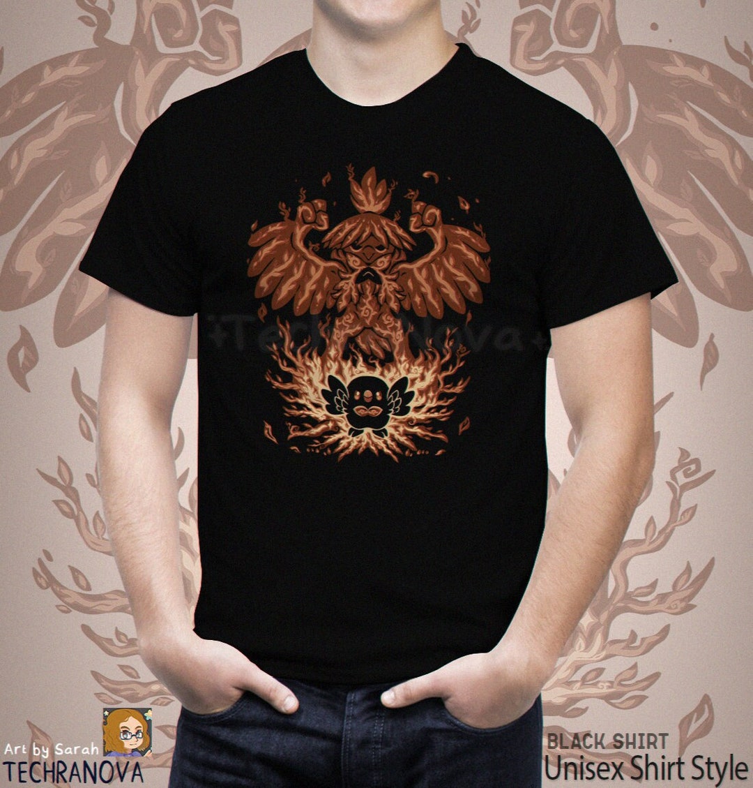 The Fighting Owl Within - Grass Starter Type Shirt // Poke Inspired ...