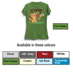 Bee Pawsome - Dog and Bumblebee T-shirt // Cute Puppy Shirt // Cute Bee ...