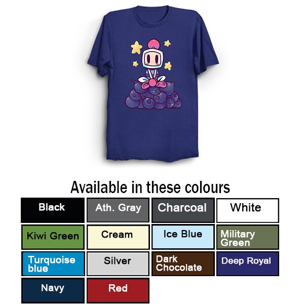 The Bomberboii is Back - Bomberman T-shirt // Cute Character // Video ...
