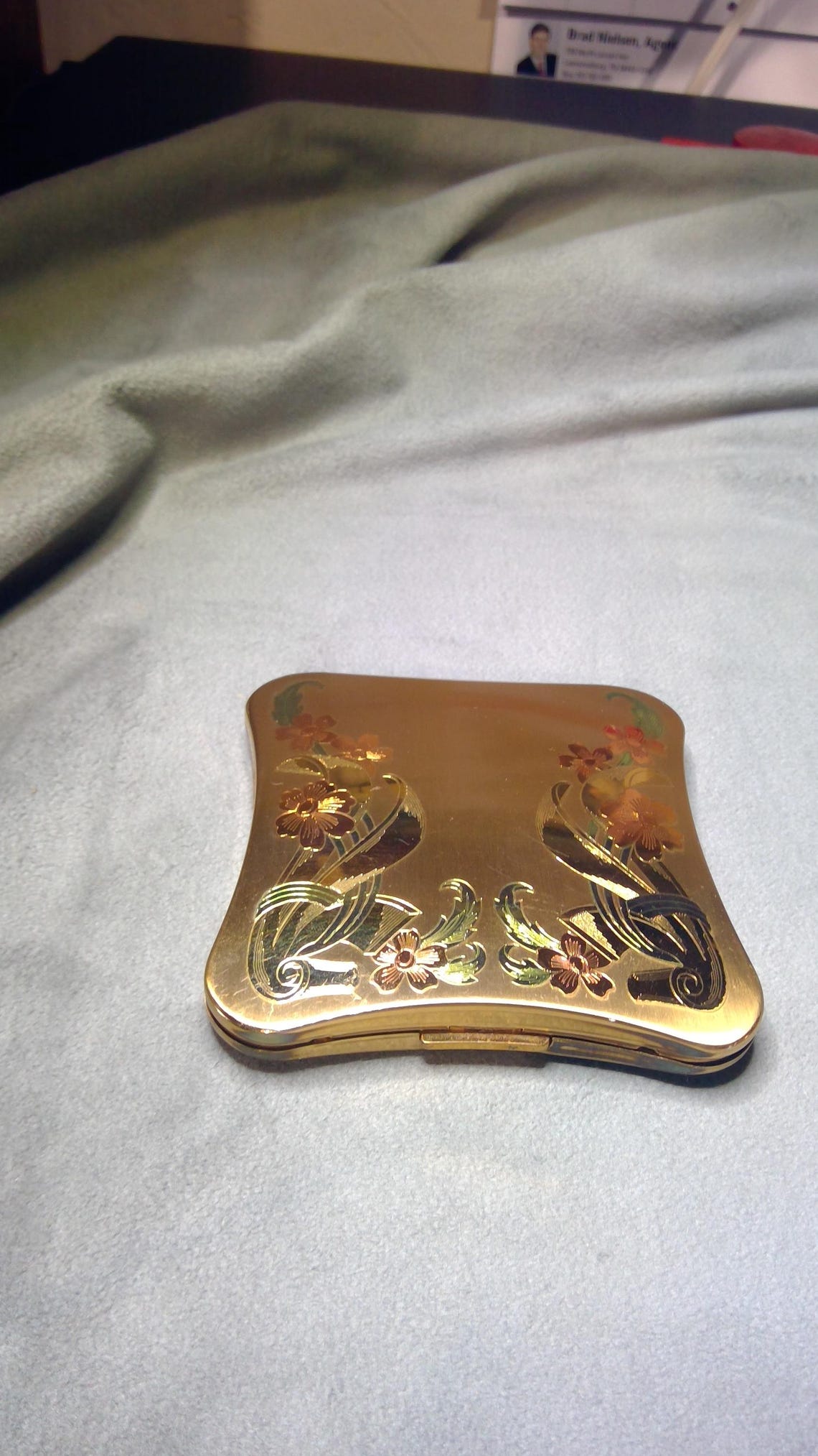 Vintage Elgin American Compact - Etsy