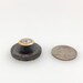 Antique Gun Metal and Gold Capped Button Hole Watch - Etsy