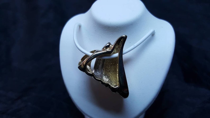 14kt Two Tone Slide for Omega Necklace - Etsy