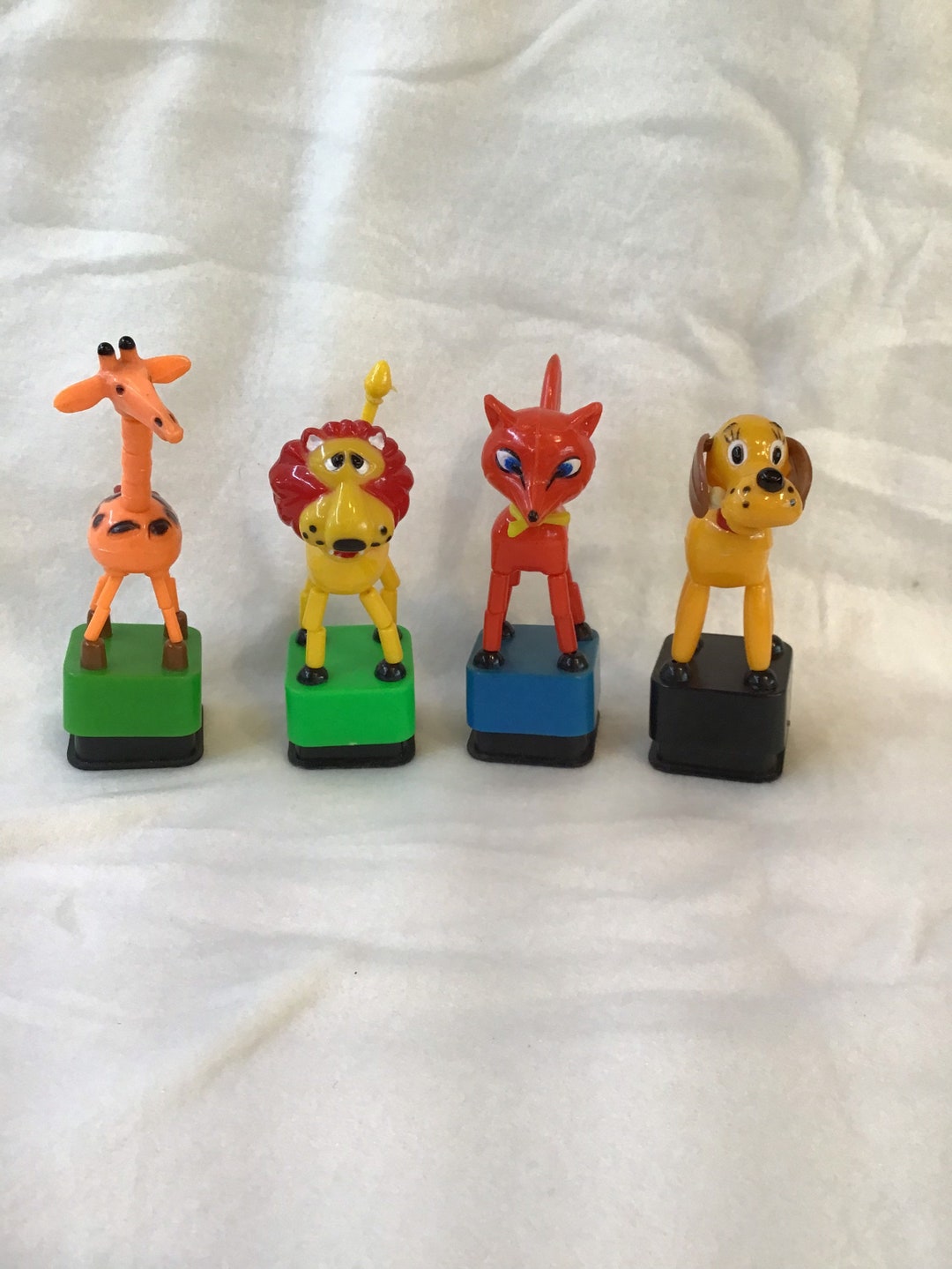 4pc Push up Puppet - Etsy