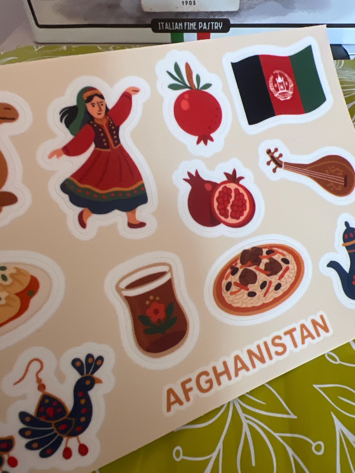 Afghanistan Sticker Sheet by Theafghandiva - Etsy