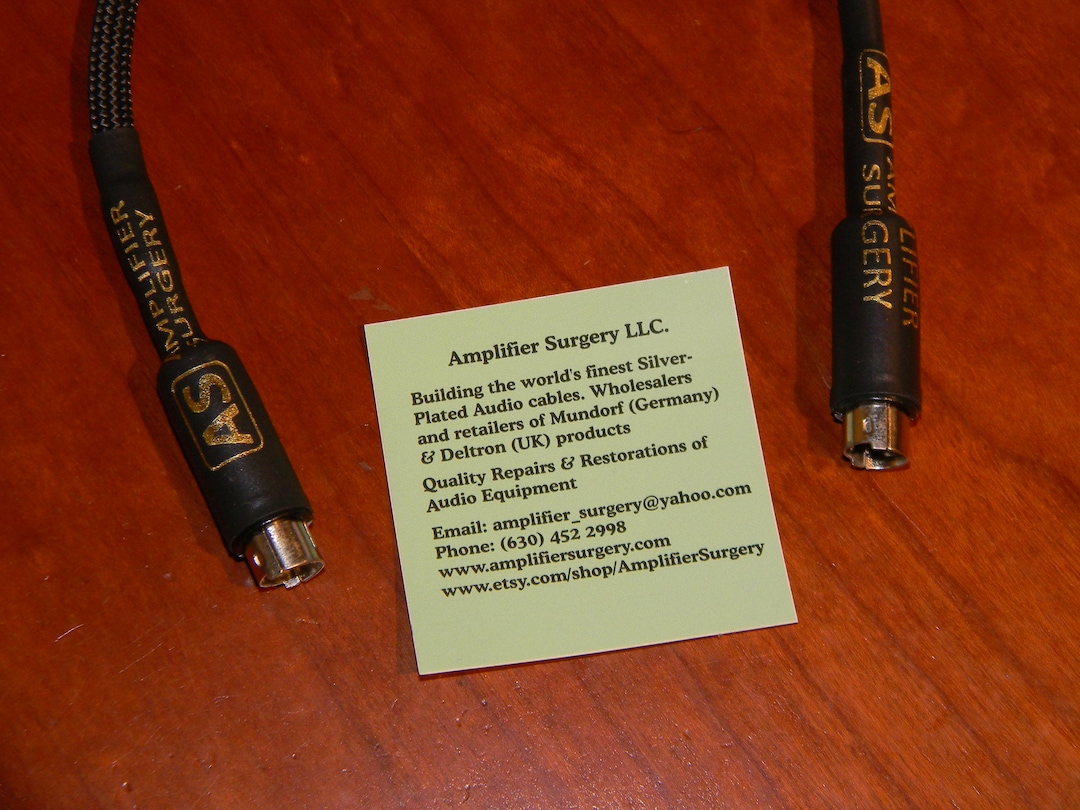 I2S 5 Pin Mini-din Connection Cable Built With Shielded Silver-plated ...