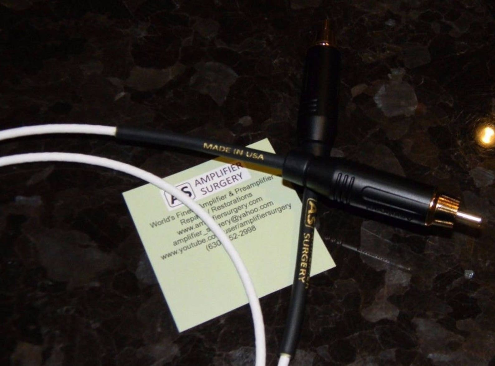 Silver Plated OFC Digital Coax RCA Audiophile Audio Cable | Etsy