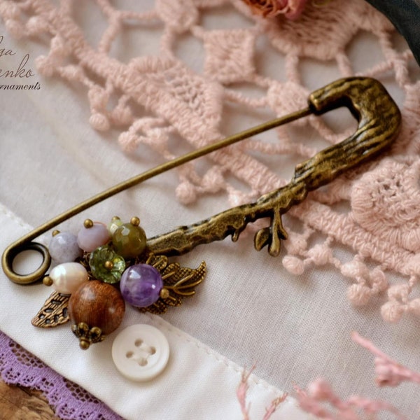 Decorative Safety Pins - Etsy UK