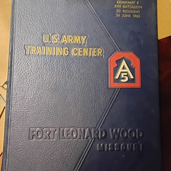 Army Yearbooks - Etsy